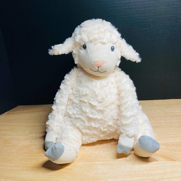First Impressions | Toys | First Impressions Cream Lamb Plush Stuffed ...